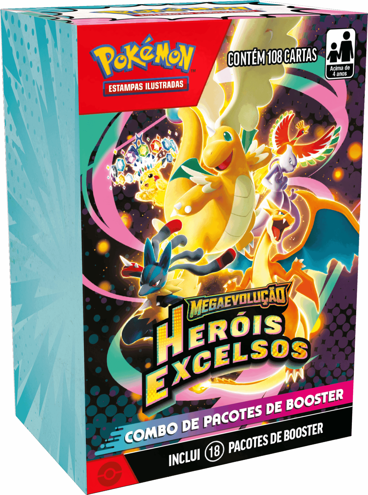 Megaevolução Heróis Excelsos - Loja Super TCG