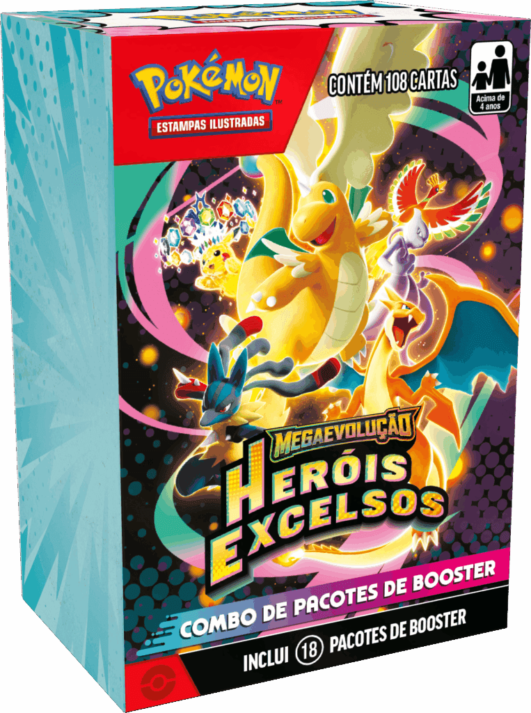 Megaevolução Heróis Excelsos - Loja Super TCG
